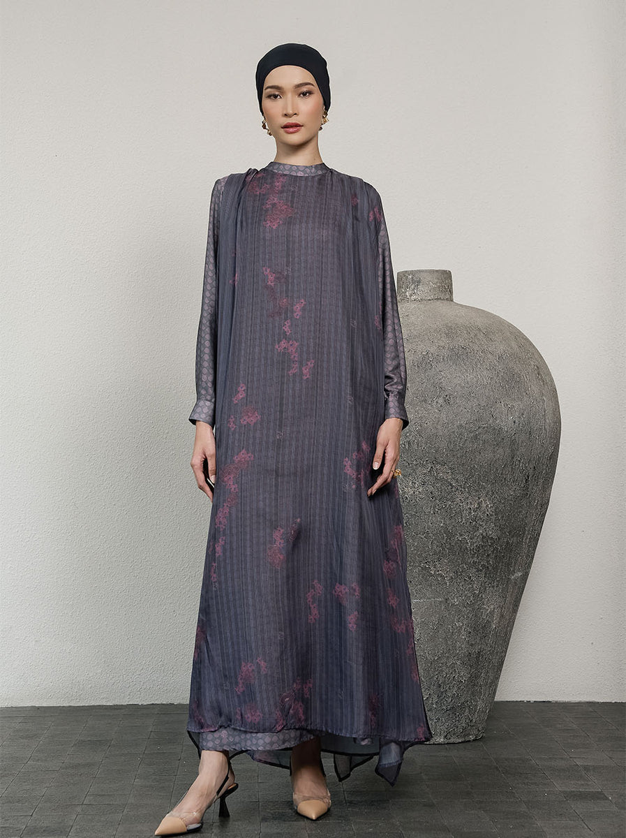 QISYA LAYERED DRESS ESPRESSO – Kami Idea