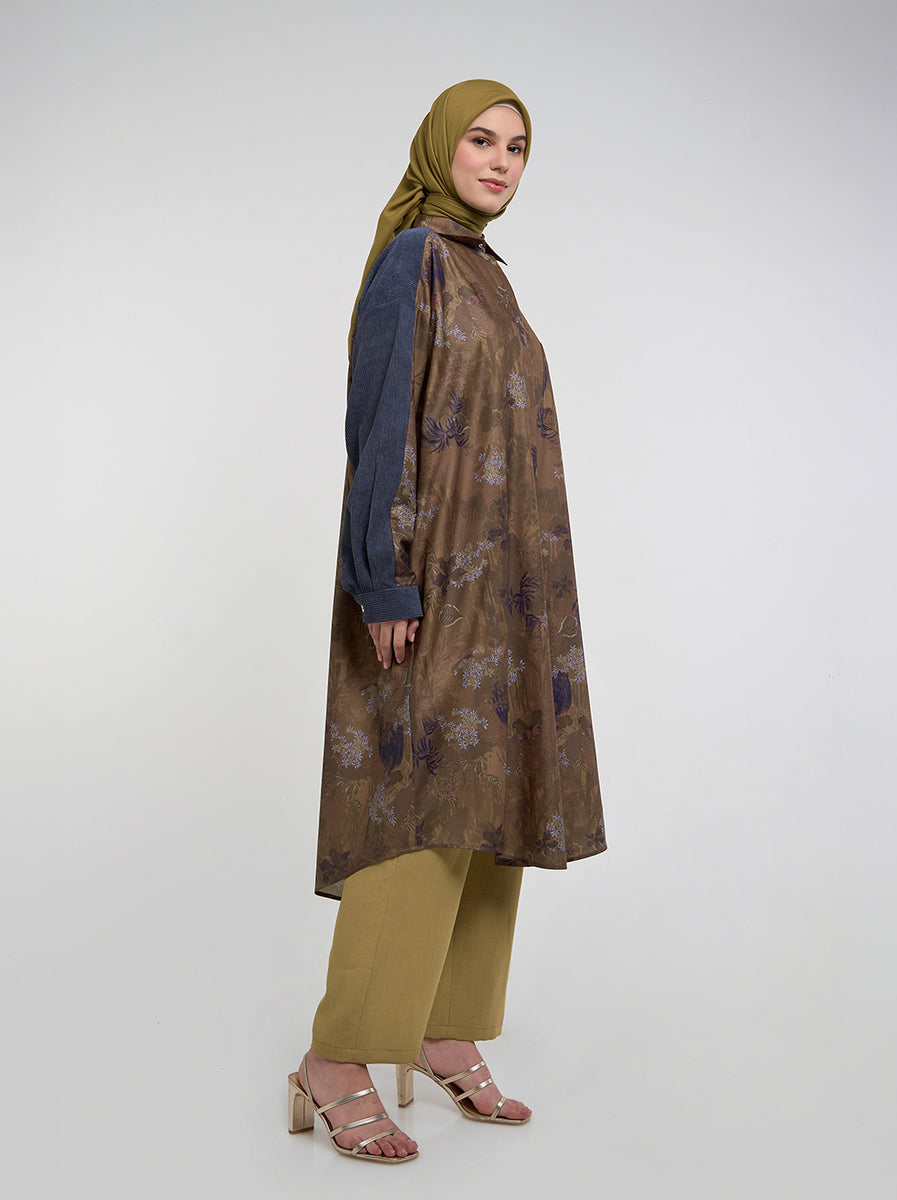BELVA REGULAR TUNIC TAN – Kami Idea