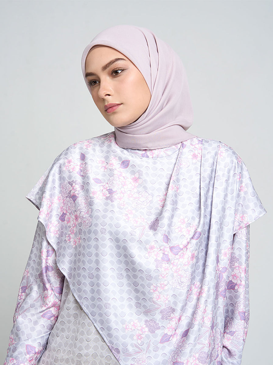 FINE VOILE SCARF PLAIN LILAC – Kami Idea