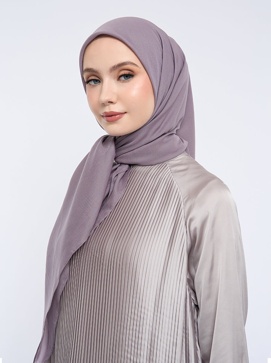 LIGHT VOILE SCARF PLAIN TAUPE – Kami Idea