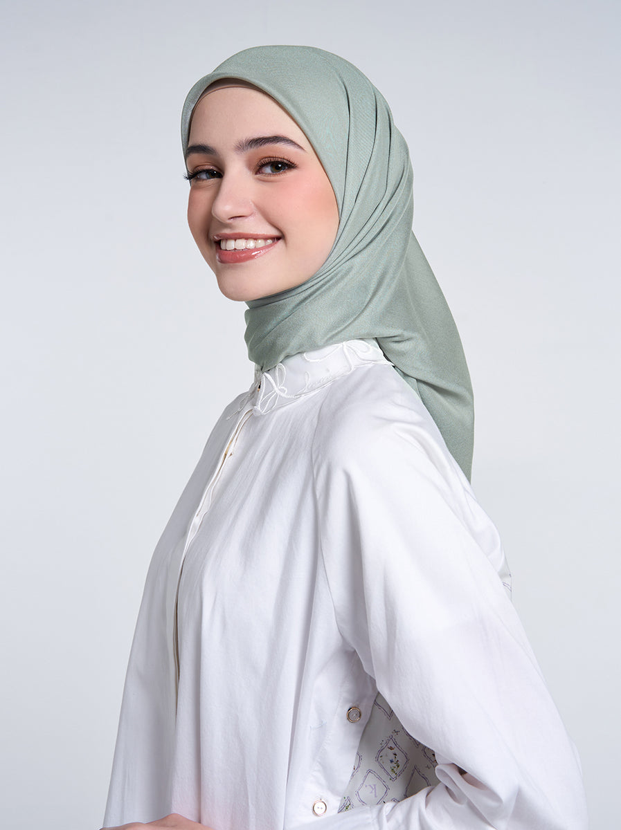 ULTRA PARIS SCARF PLAIN DEEP SAGE – Kami Idea