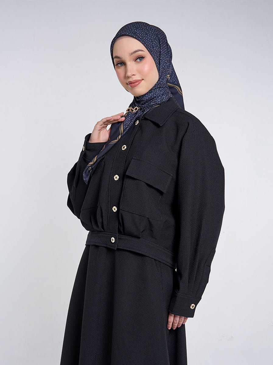 LINGGA OVERSIZED OUTER BLACK – Kami Idea