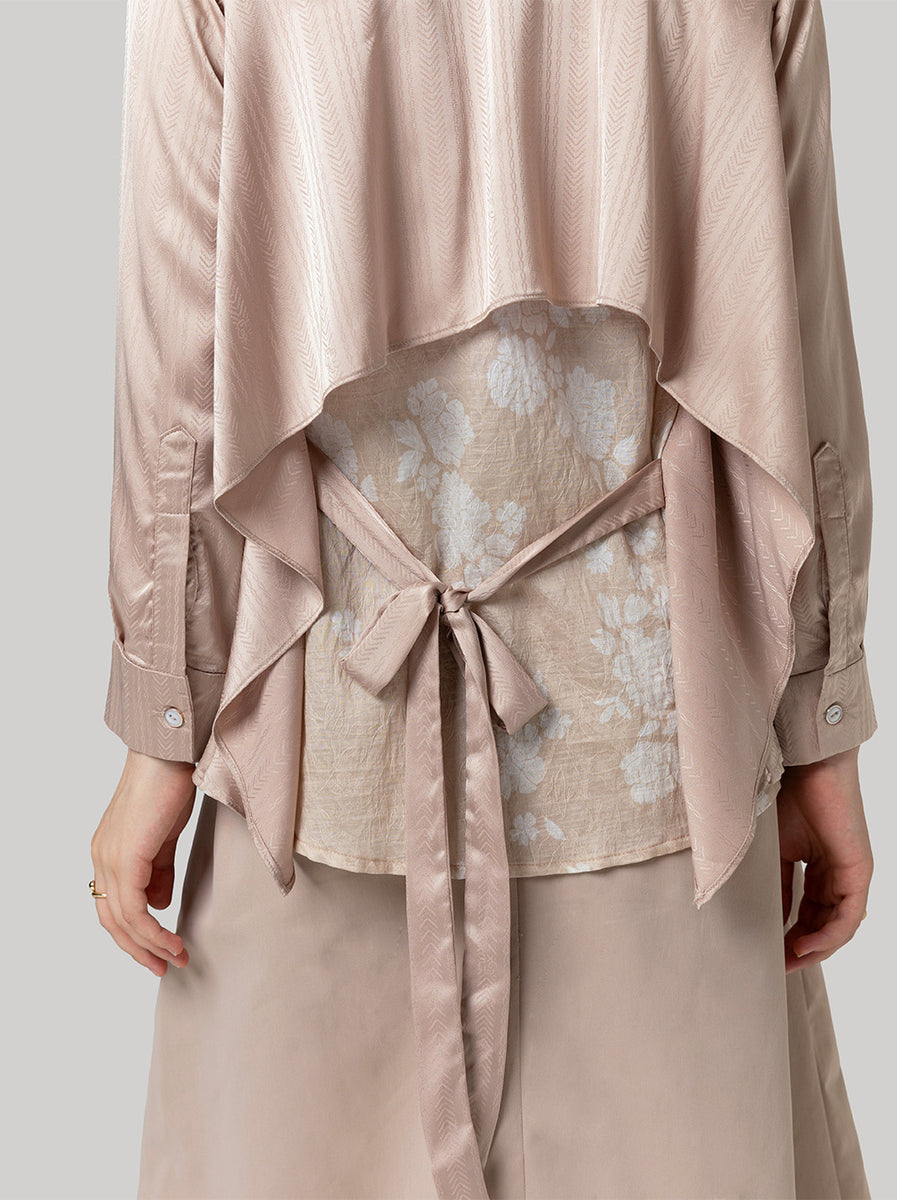 UMAYRA LAYERED TOP BLUSH – Kami Idea