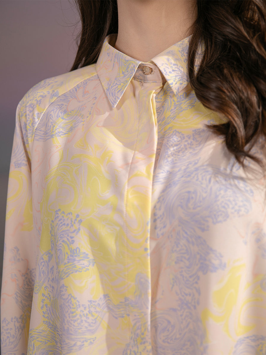 BELLA LAYERED TOP LIME – Kami Idea