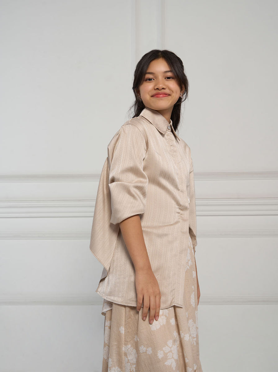 UMAYRA LAYERED TOP SAND – Kami Idea