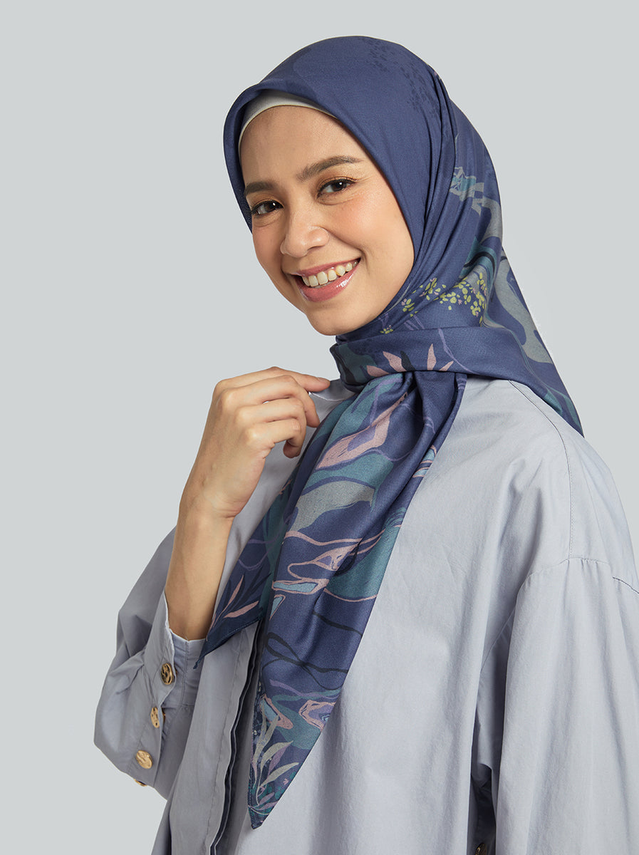 MINKA SCARF COBALT – Kami Idea