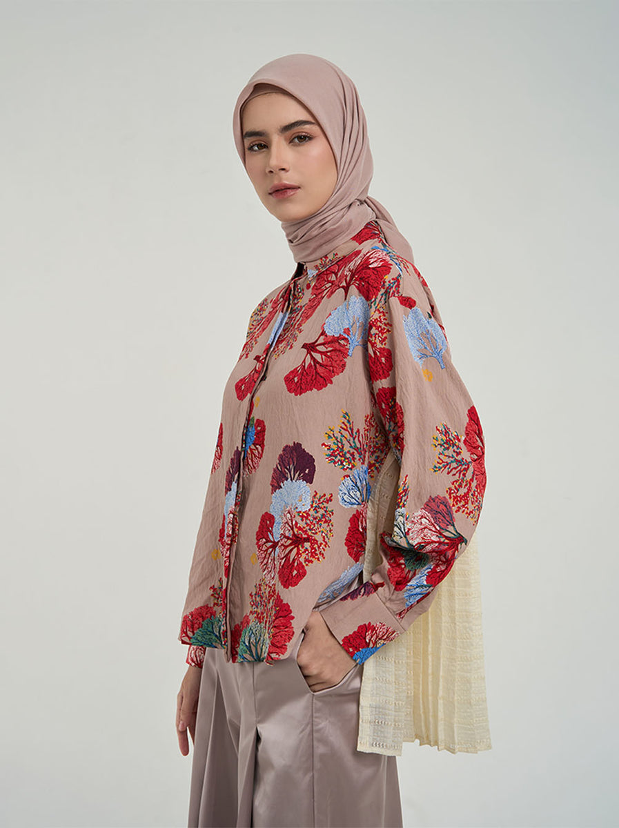 ANAYA PLEATED TOP OAK – Kami Idea