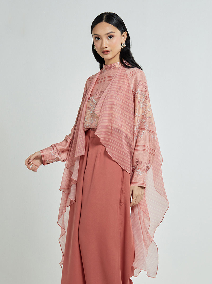 ELIZA LAYERED TUNIC SUNSET BLUSH – Kami Idea