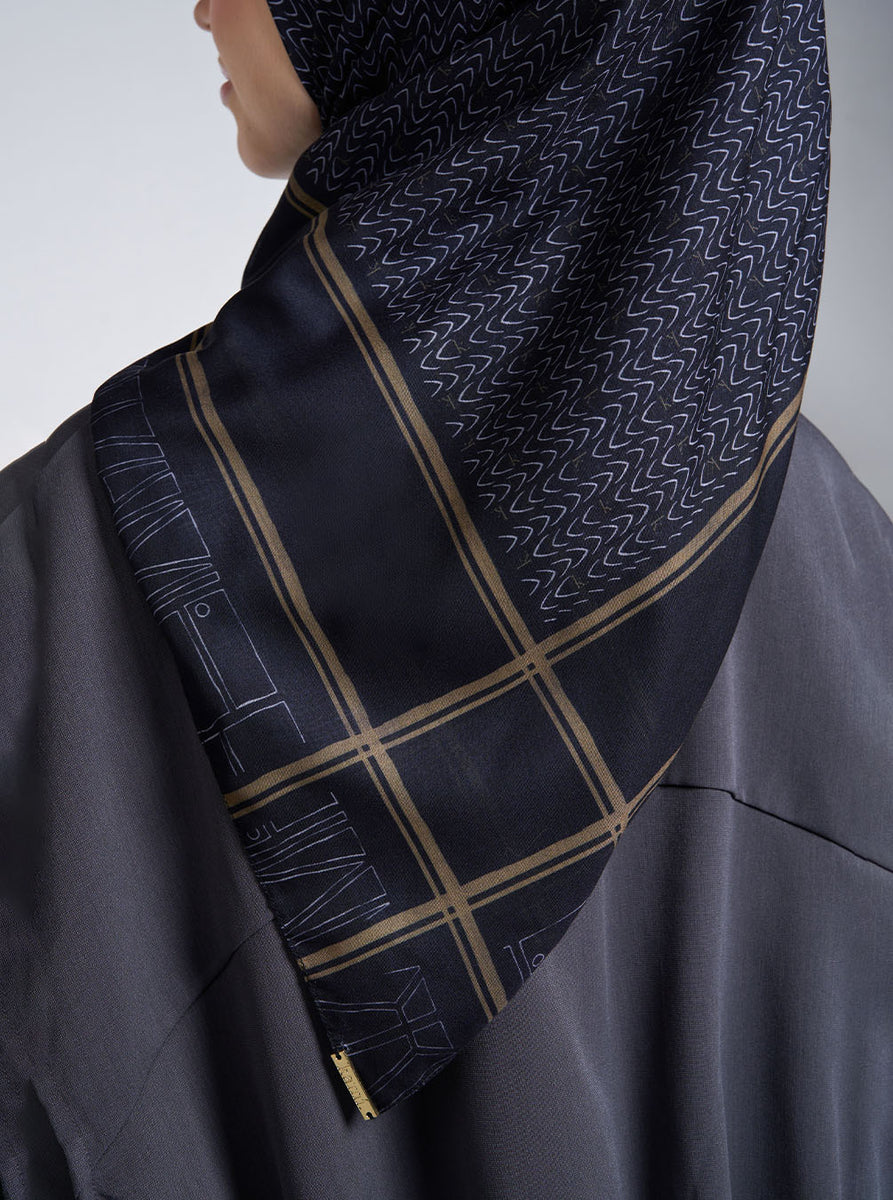 MONO CUBIC SIGNATURE SCARF ANCHOR – Kami Idea