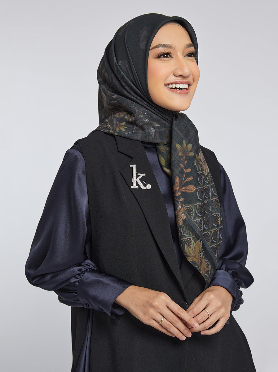 TEMIMA SCARF CHARCOAL – Kami Idea