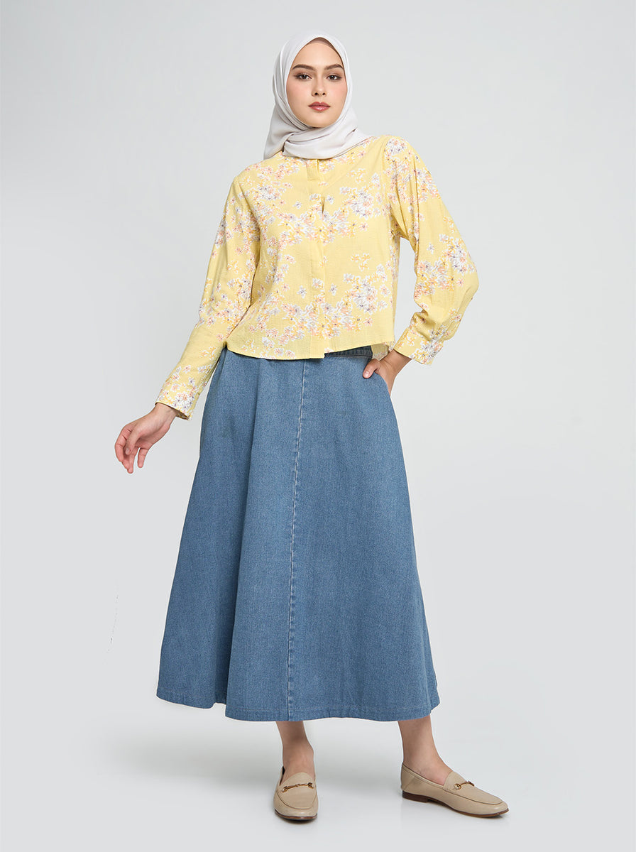 WILLA REGULAR TOP CANARY – Kami Idea