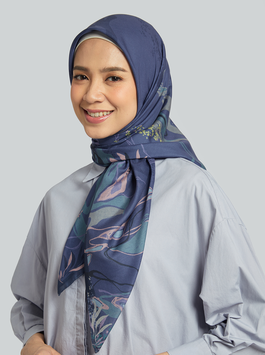 MINKA SCARF COBALT – Kami Idea